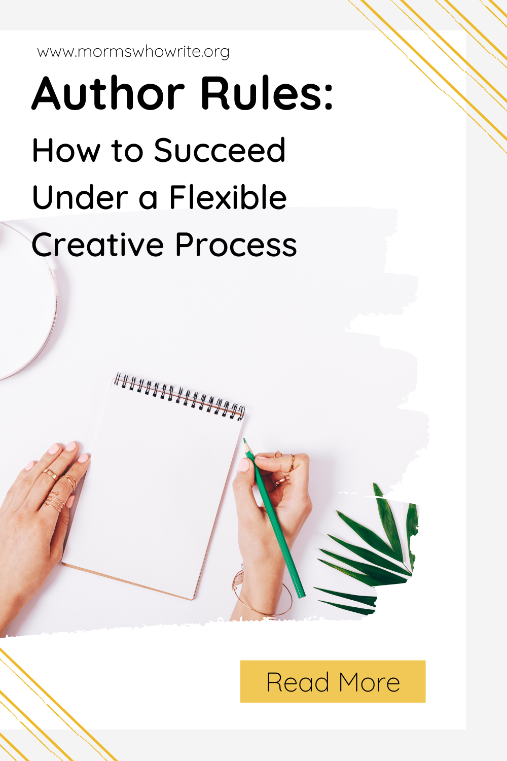 Author rules: How to succeed under a flexible creative process