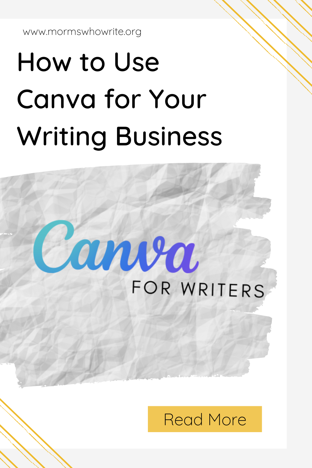 How to use Canva for your writing business | Moms Who Write