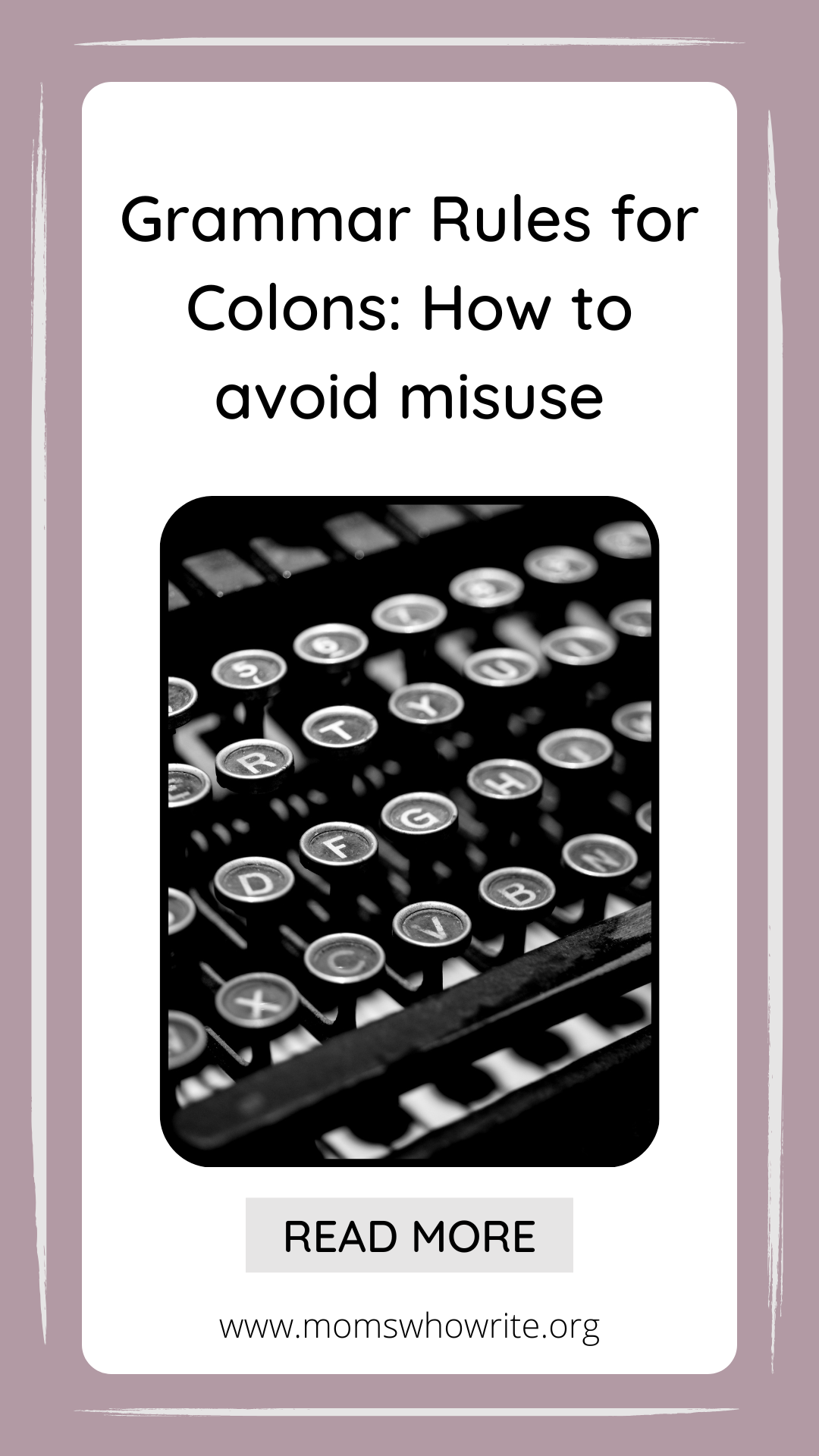 Grammar Rules for Colons: How to avoid misuse